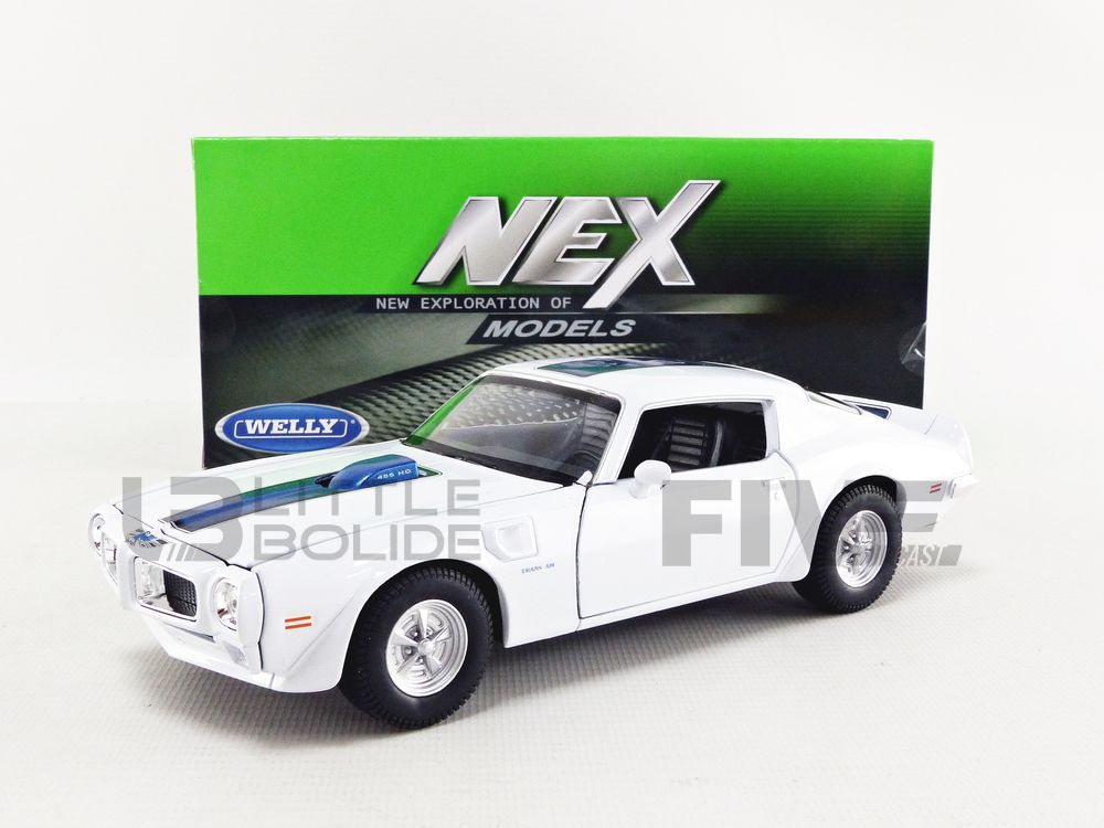 24075W – WELLY 1/24 - PONTIAC Firebird Trans-Am - 1972 - Little Bolide