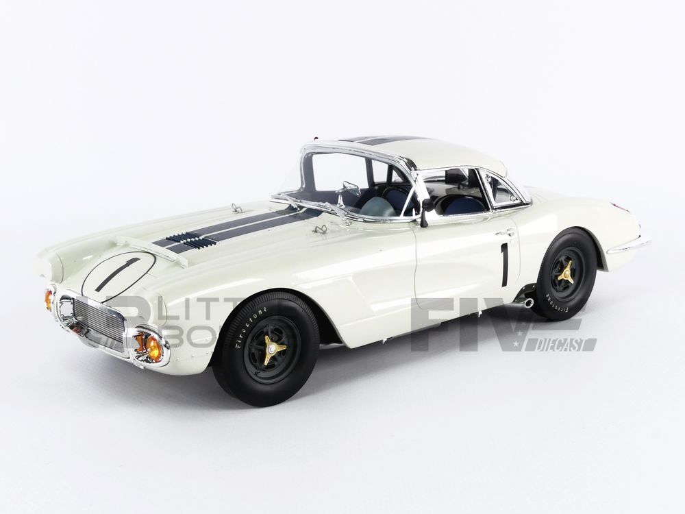REAL ART REPLICAS 1/18 – CHEVROLET Corvette Cunningham – Le Mans 1960 ...