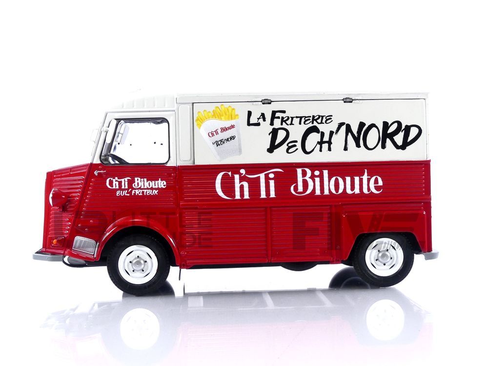 SOLIDO 1/18 – CITROEN Typ HY – Friterie Chti Biloute – 1969 – Little Bolide