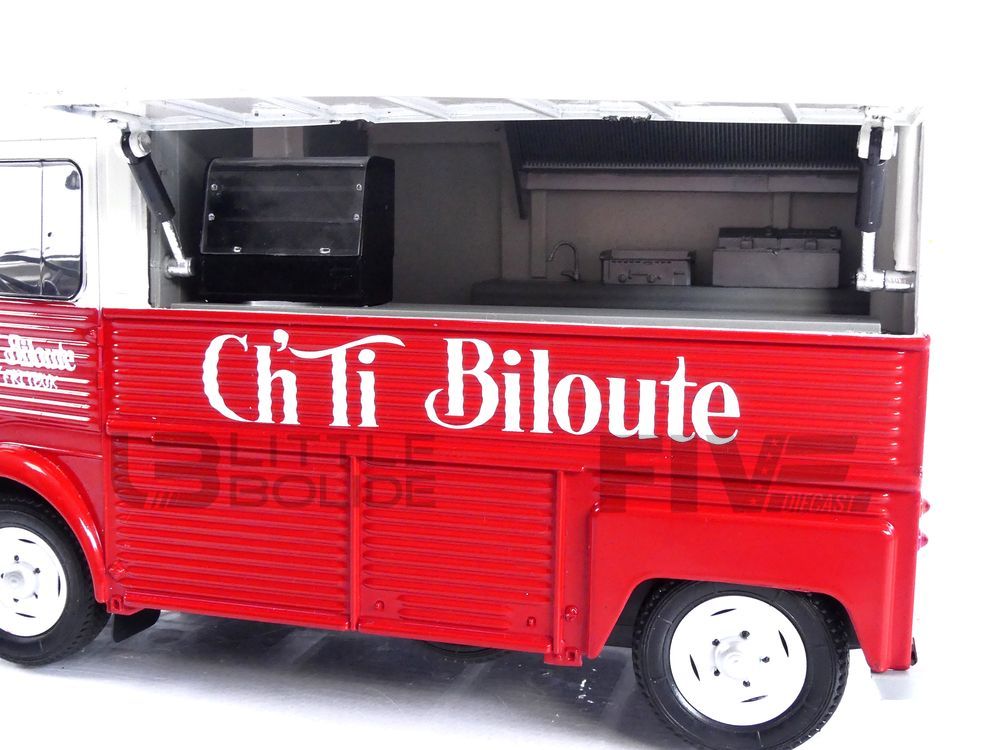 SOLIDO 1/18 – CITROEN Typ HY – Friterie Chti Biloute – 1969 – Little Bolide