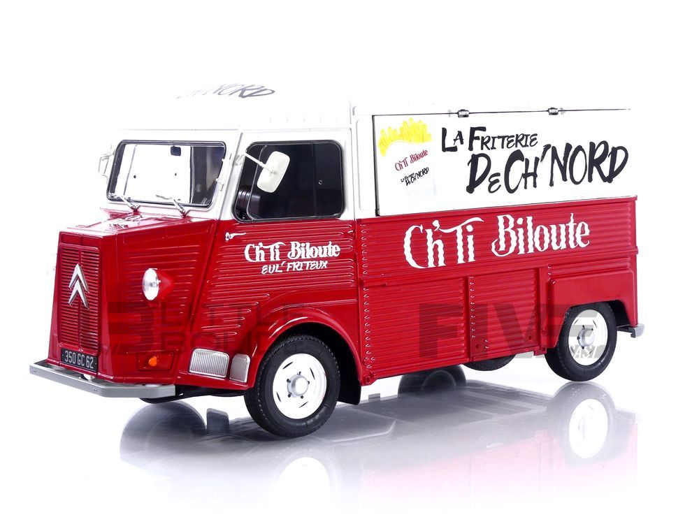 SOLIDO 1/18 – CITROEN Typ HY – Friterie Chti Biloute – 1969 – Little Bolide