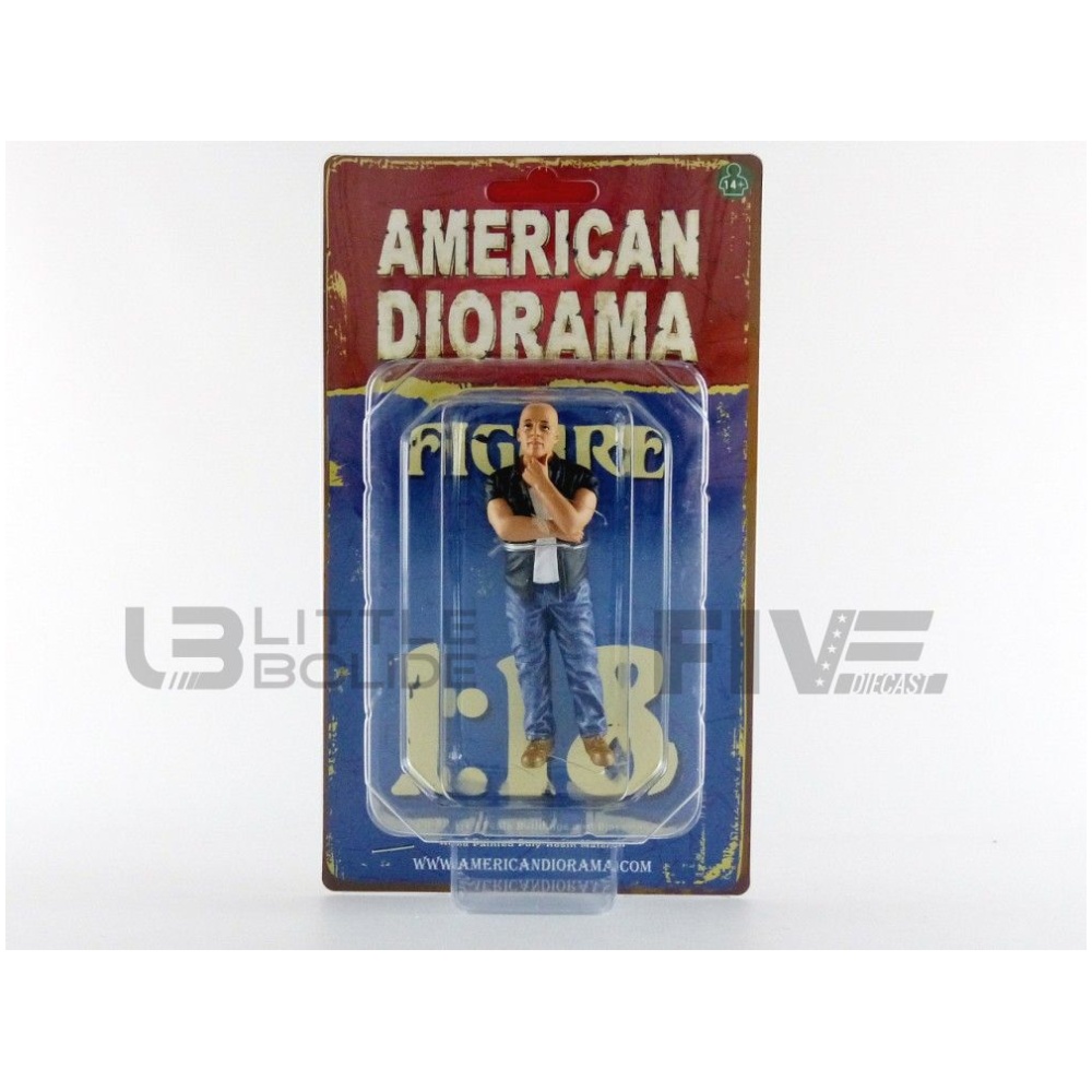 AMERICAN DIORAMA 1/18 – FIGURINES Street Racer – Figure I - Little Bolide