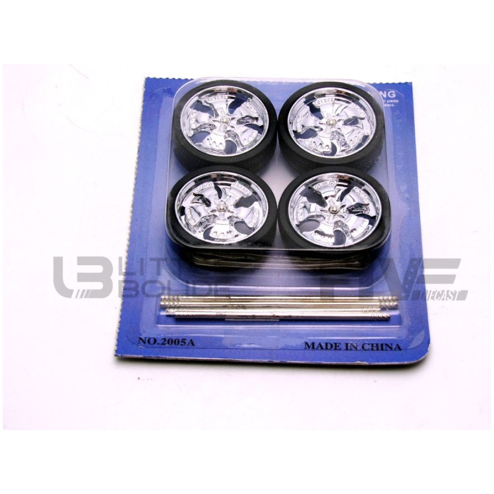 CAR WHEELS 1/24 - Tuning Wheels Tuning 1/24th - Little Bolide