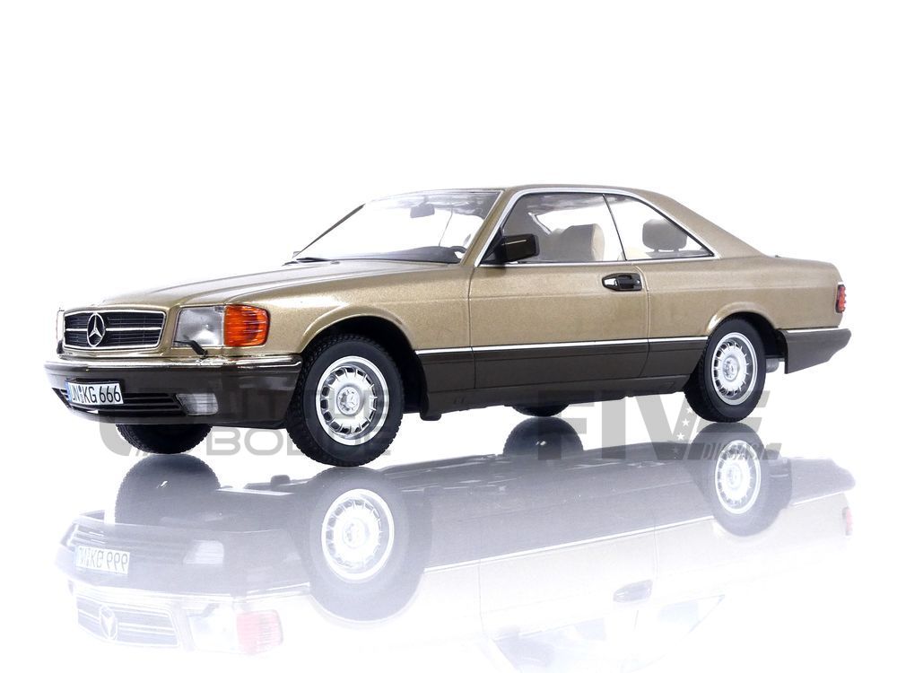 KK SCALE MODELS 1/18 – MERCEDES-BENZ 500 SEC C126 – 1987 - Little Bolide