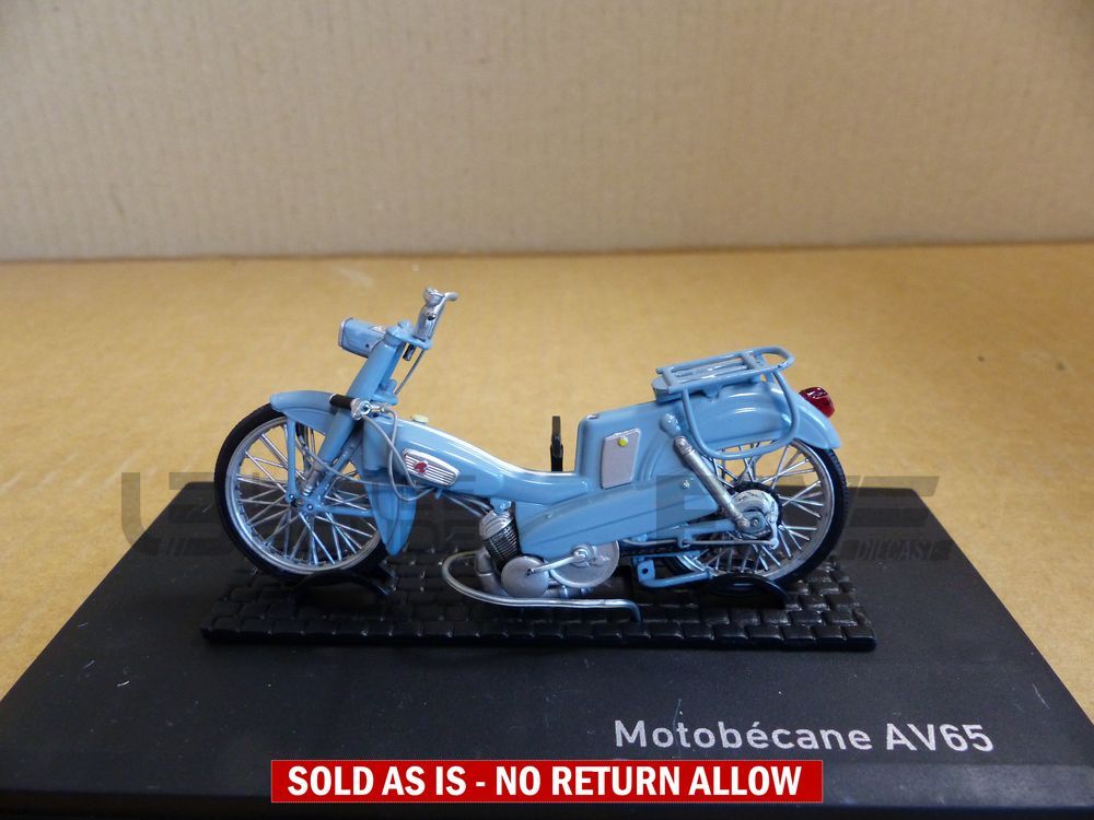 MODELE USZKODZONE 1/18 – MOTOBECANE AV65 – 1965 – 182056 - Little Bolide
