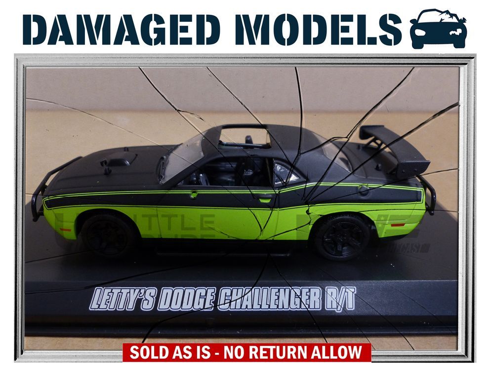 DAMAGED MODELS 1/43 - DODGE Challenger SRT 8 - Fast and Furious 7 ...