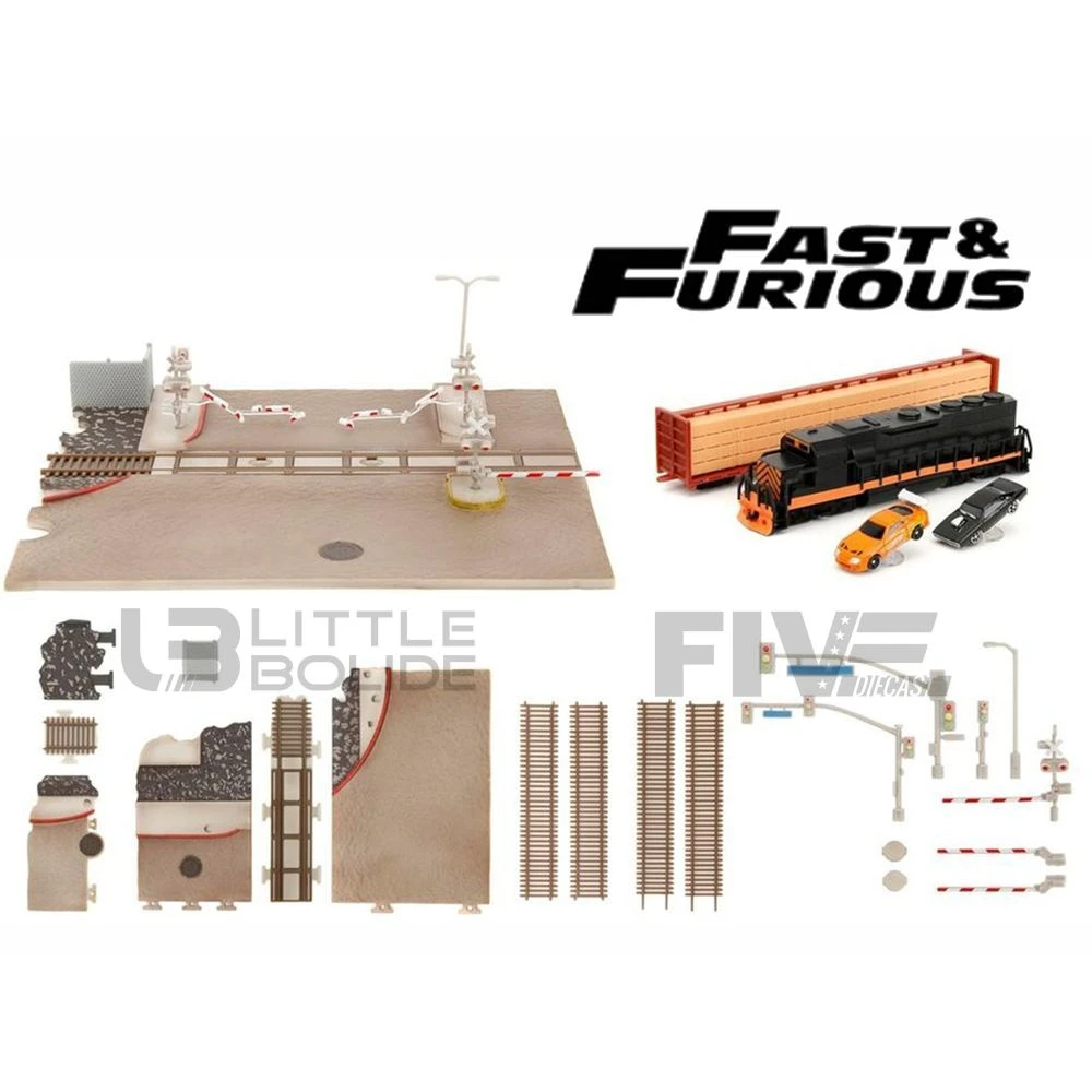 JADA TOYS 1/87 - TOYOTA Train Scene Final Race - Fast and Furious ...