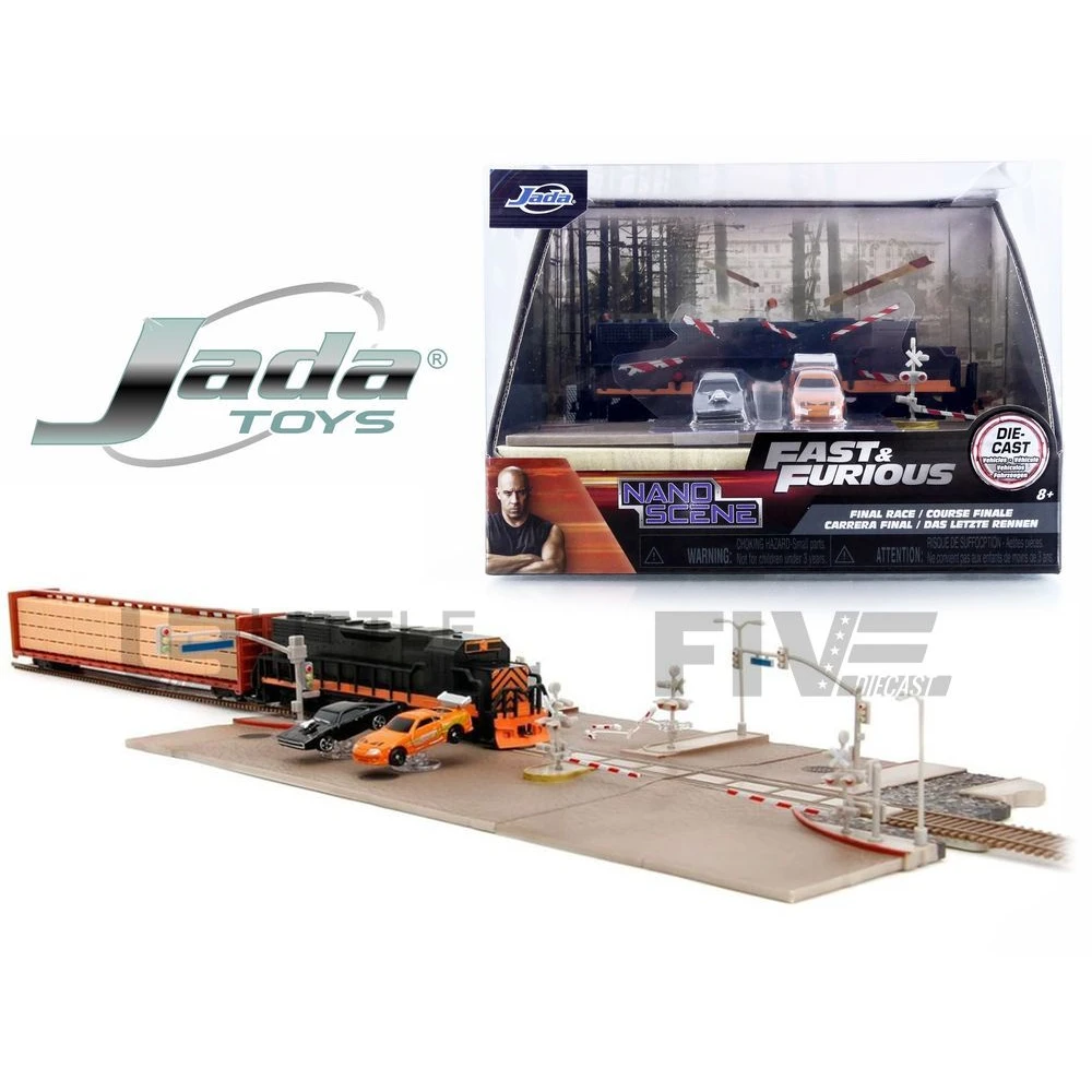 JADA TOYS 1/87 - TOYOTA Train Scene Final Race - Fast and Furious ...