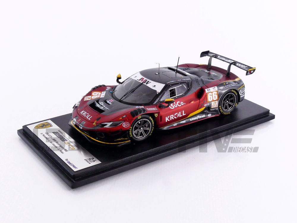 LOOKSMART 1/43 - FERRARI 296 GT3 - Le Mans 2024 - Little Bolide