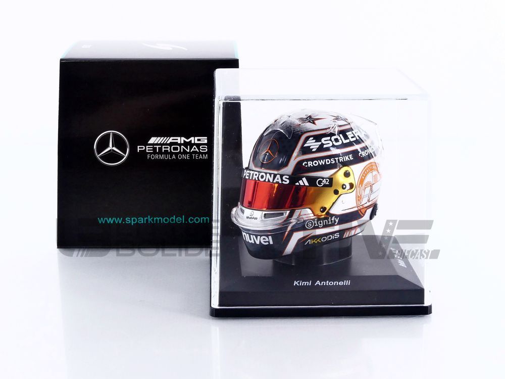 5HF216 – SPARK 1/5 - CASQUE Kimi Antonelli - British GP 2025 - Little ...