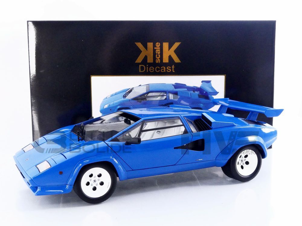 120145BL – KK SCALE MODELS 1/12 - LAMBORGHINI Countach LP 5000S QV ...