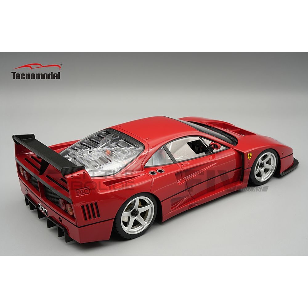 TM18405A – TECNOMODEL MYTHOS 1/18 - FERRARI F40 Press Version - 1994 ...